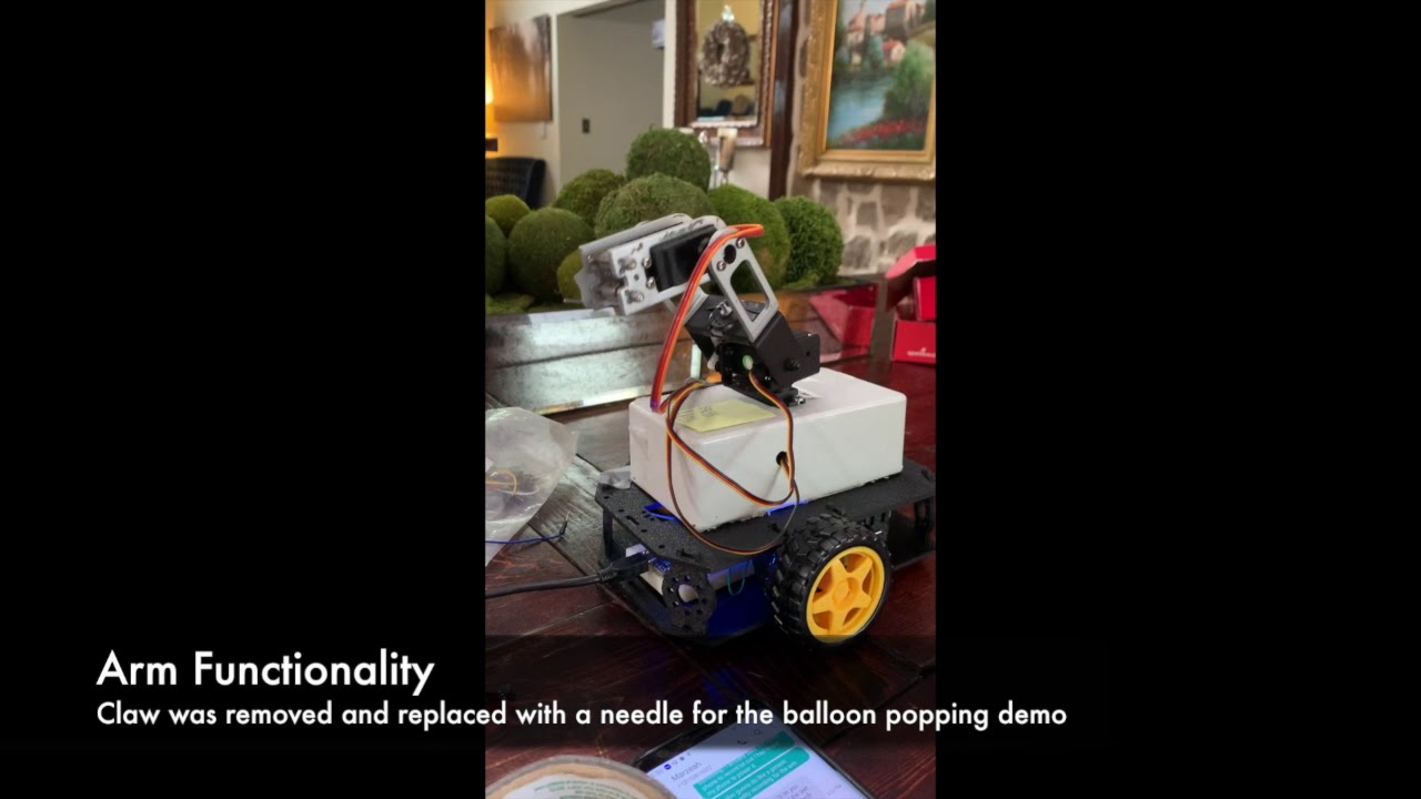 ECE 4180 Balloon Popping Robot - YouTube