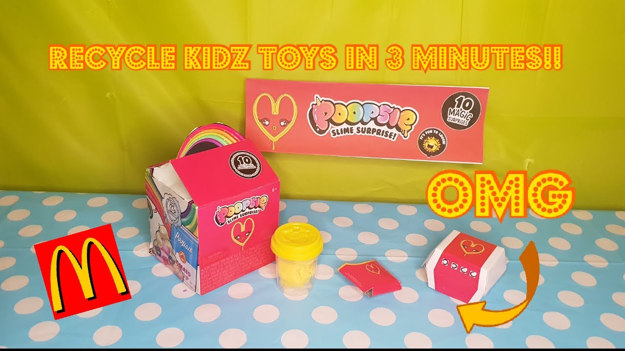 Poopsie Slime Packaging Recycled in 3 minutes - YouTube