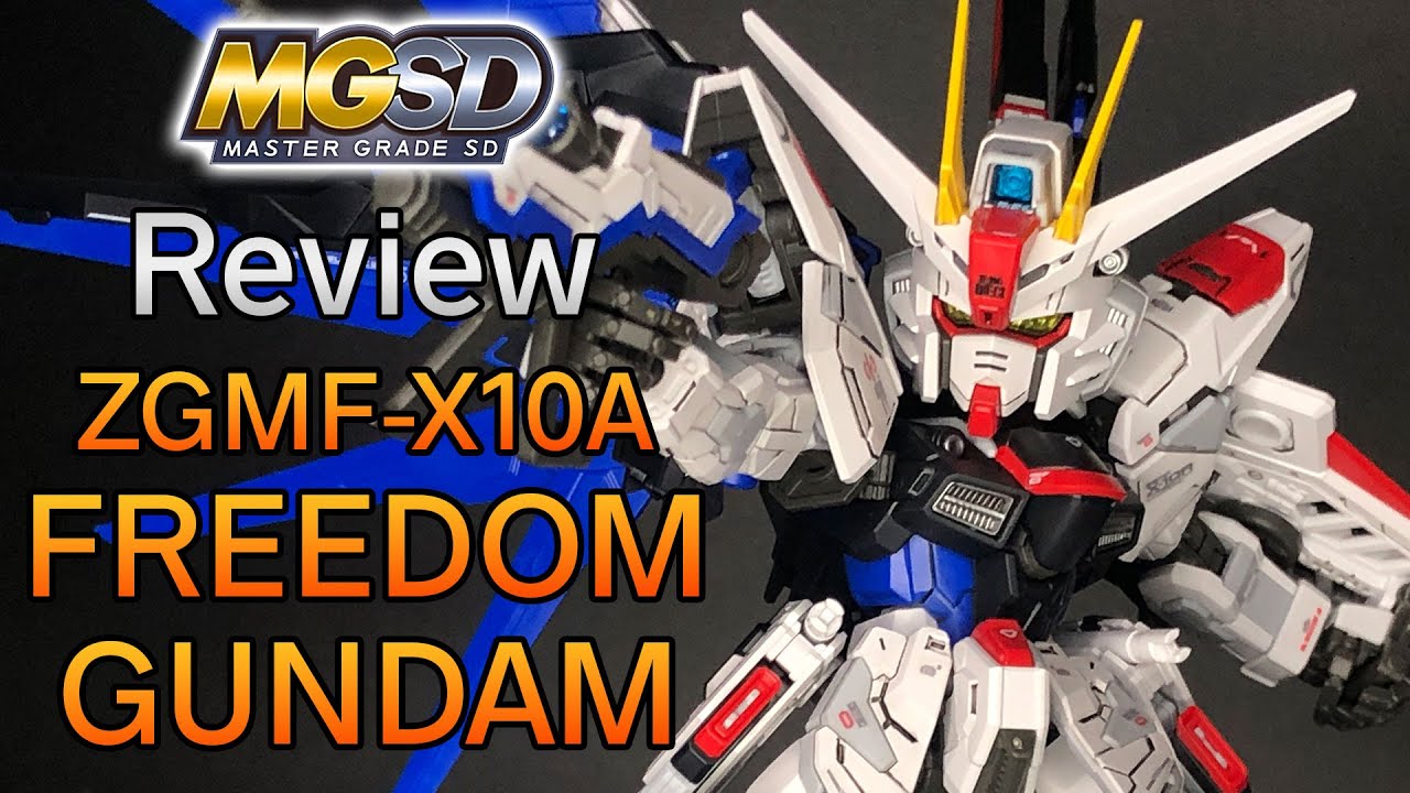 [ เปิดกล่อง + รีวิว ] Review MGSD Freedom Gundam - YouTube
