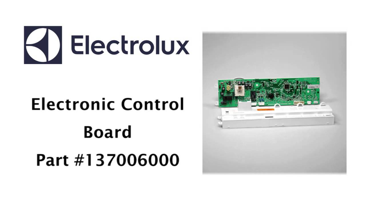 Electrolux Washer Electronic Control Board - Part Number: 137006000 ...