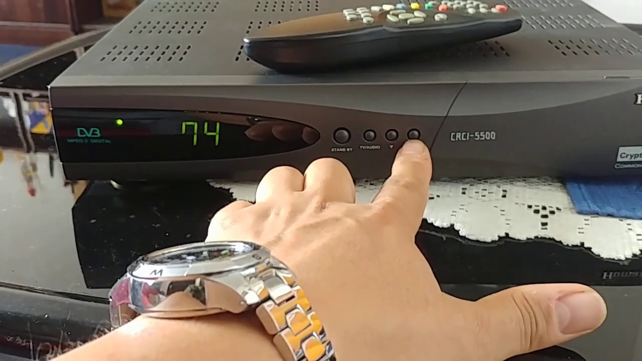 Humax CRCI-5500 - YouTube