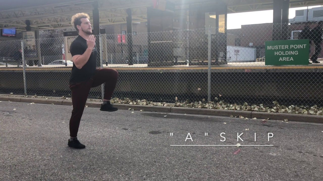 "A" Skip Track Drill - YouTube