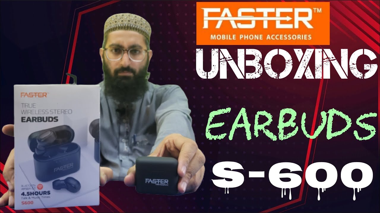 Unboxing S600 Faster HIFI Ear Buds in Pakistan || famtts - YouTube