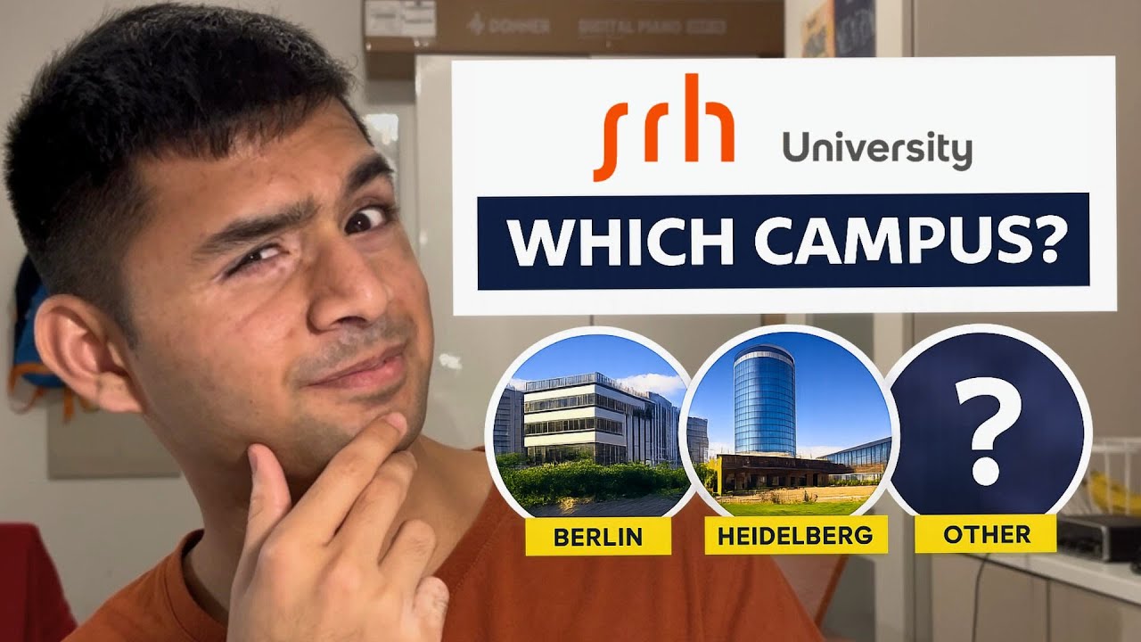 Which SRH campus is right for you in Germany? - YouTube