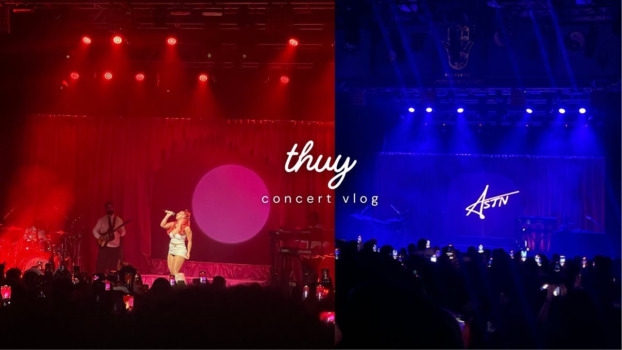 vlog | thuy wings tour at the house of blues - YouTube
