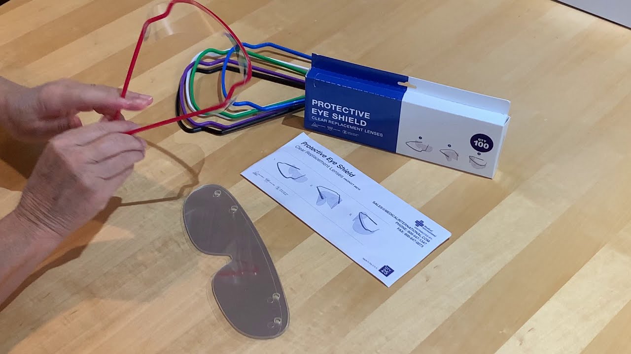 EyeShield Assembly Video by Medical International - YouTube