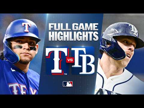 RANGERS vs. RAYS: Official Full Game Highlights (July 30) | 2026 MLB Season