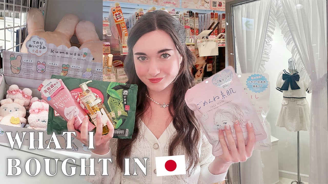 JAPAN HAUL: What I Bought in Japan 🇯🇵🛍️ (Fashion, Beauty, Food & Anime ...