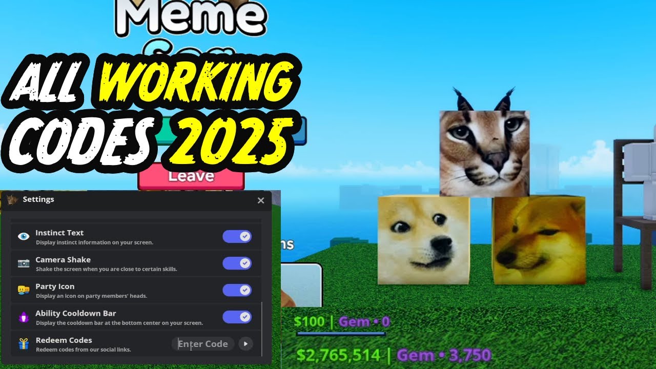 Meme Sea Codes: Robloxs Hidden Treasures