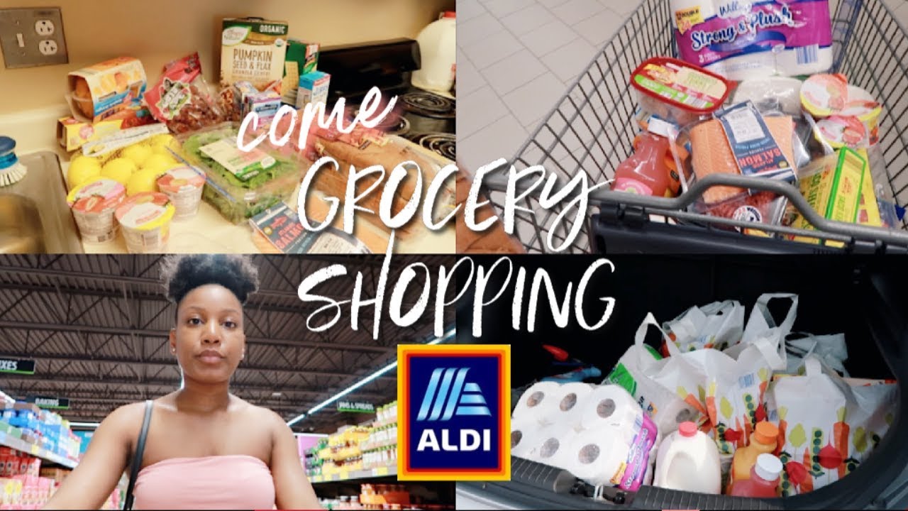 come grocery shopping with me + haul - YouTube