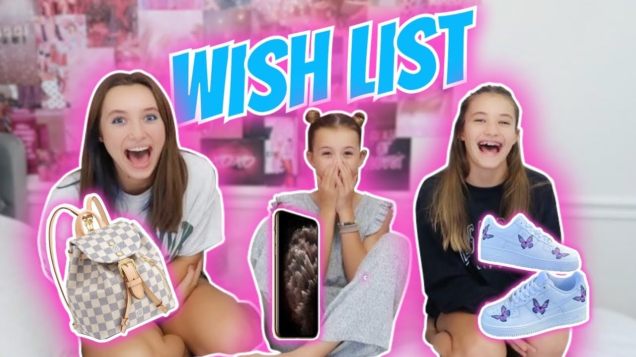 Our Christmas Wishlist 2020! Its R Life - YouTube