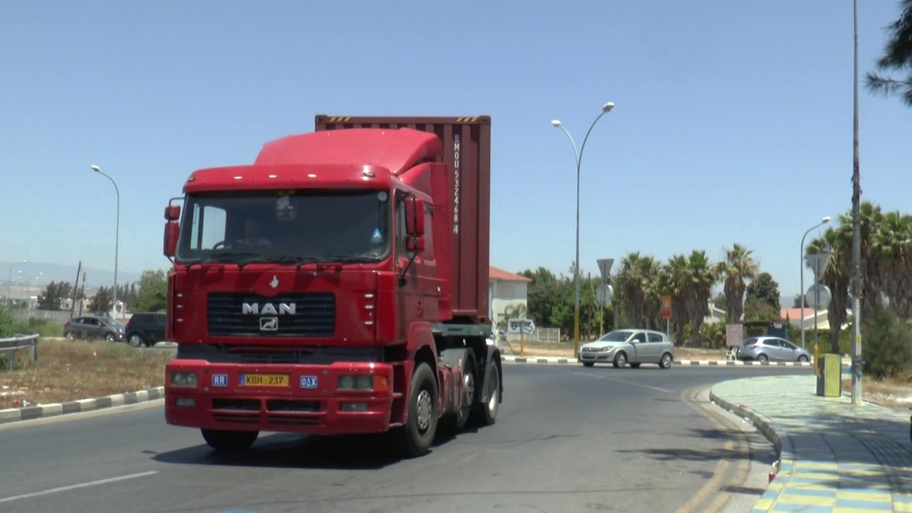 LIMASSOL CYPRUS TRUCKS JULY 2017 - YouTube