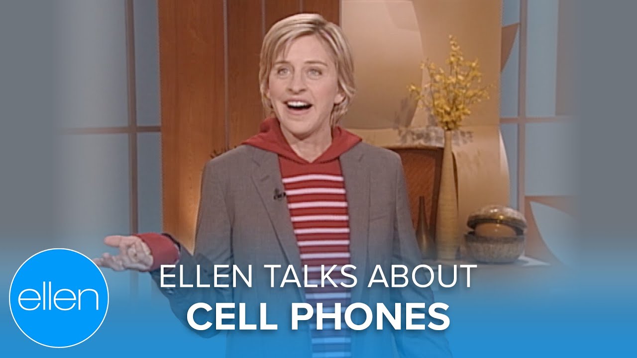 Ellen Talks about Cell Phones - YouTube