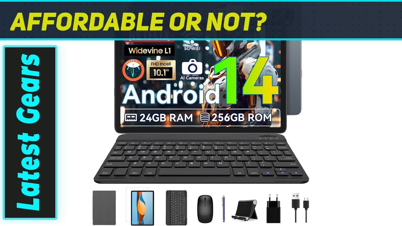 BESTTAB A20: The Ultimate 2025 Android 14 Tablet? - YouTube