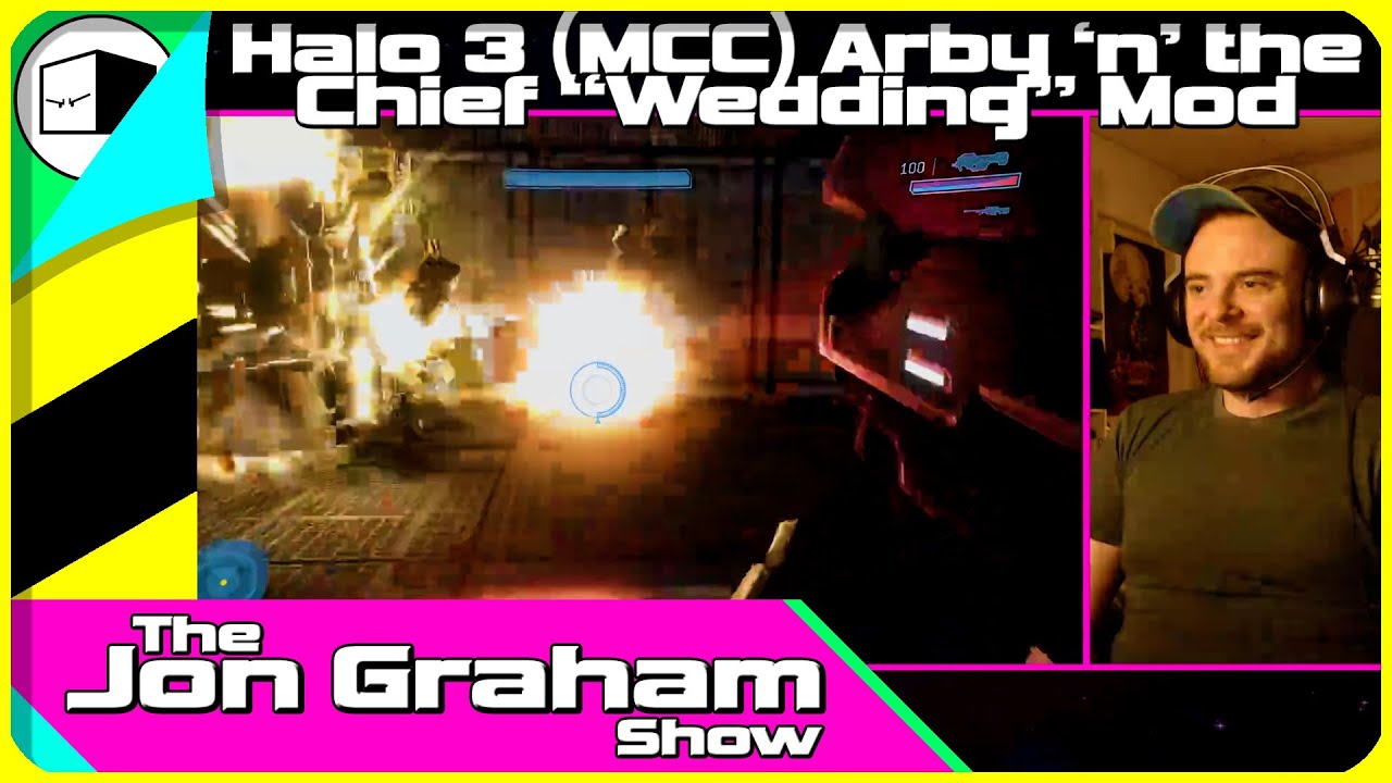 Halo 3 (MCC) Arby 'n' the Chief "Wedding" Mod Gameplay | The Jon Graham Show - YouTube