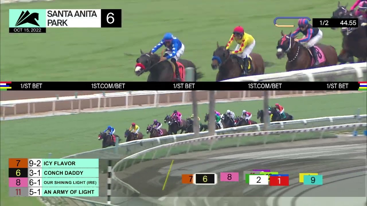 Icy Flavor wins Race 6 on Saturday, October 15 at Santa Anita Park ...