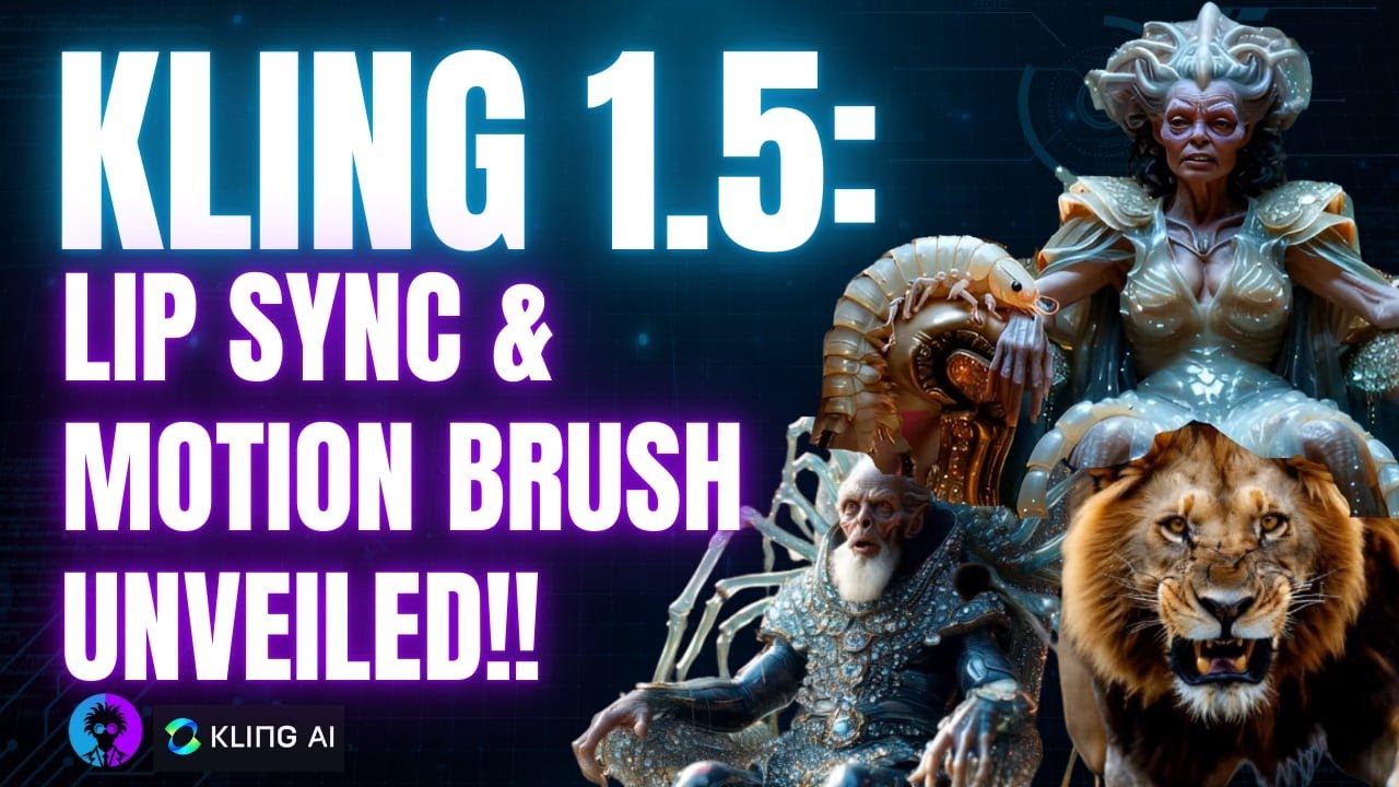 Kling 1.5 Update! Lip-sync, Motion Brush, & Higher Quality! - YouTube