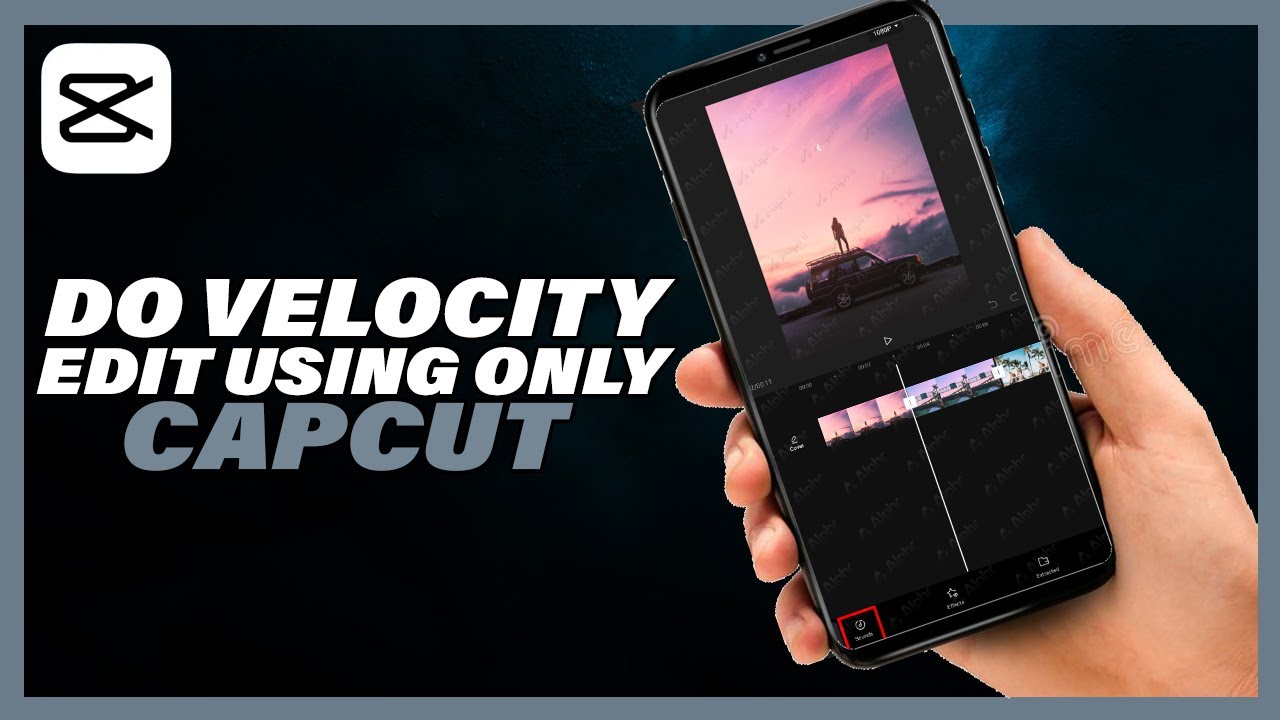 How To Do Velocity Edit Using Only CapCut - YouTube