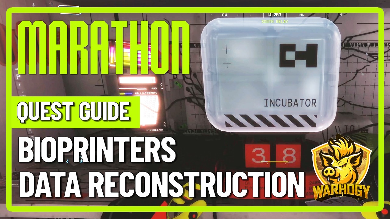 Marathon | "Data Reconstruction. Part 1 - Bioprinters" Quest Guide ...