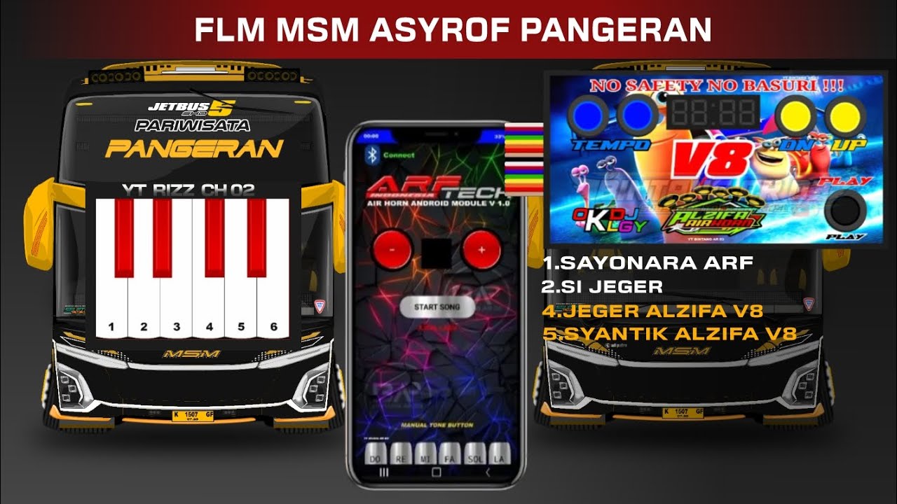 SHAREE ‼️ FLM MSM ASYROF PANGERAN ARF TECH & ALZIFA V8 - YouTube