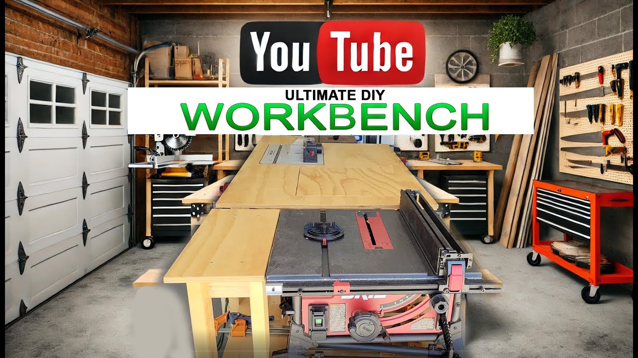 Ultimate Space-Saving Workbench Setup: Transform Your Garage with This ...