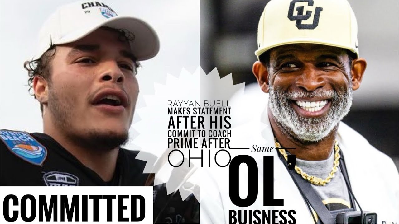 Rayyan Buell MAKES STATEMENT After Commit To Coach Prime After Ohio ...