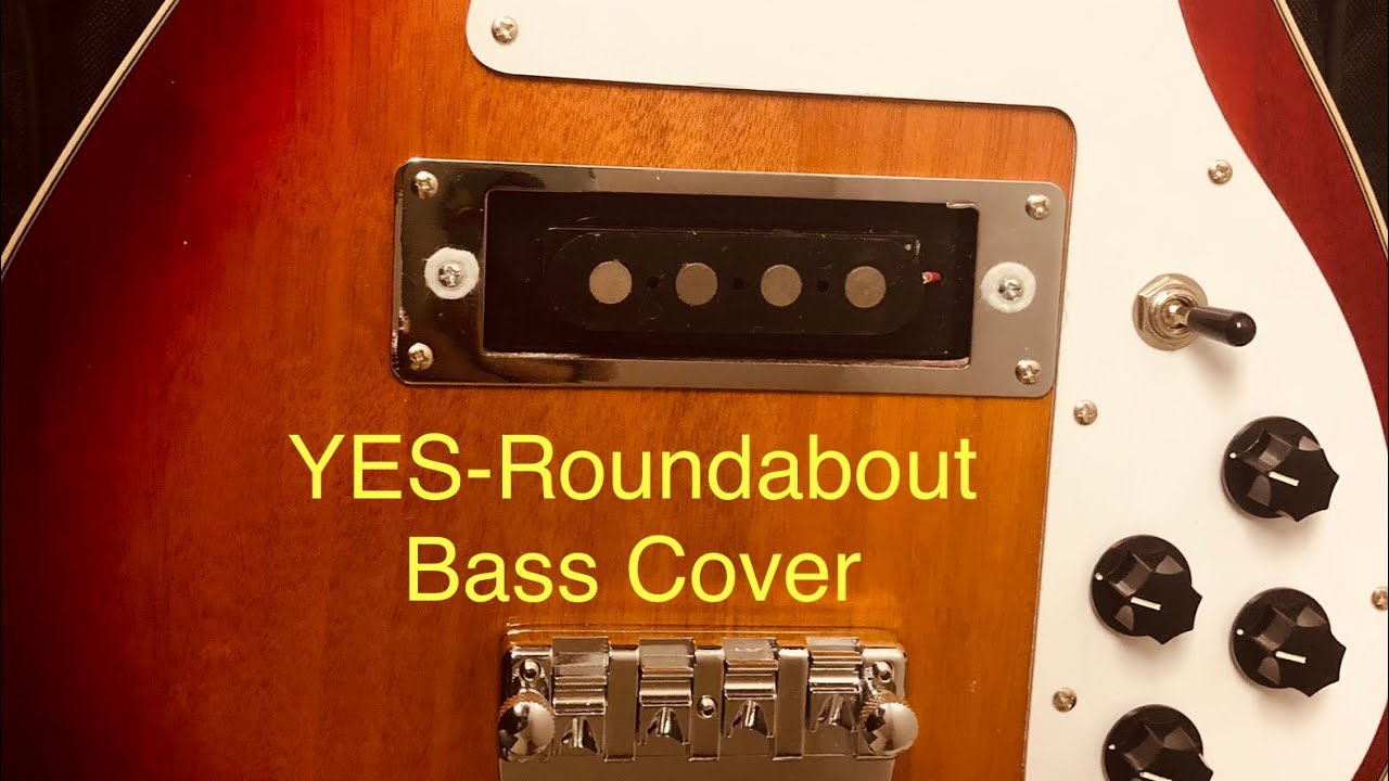 YES- Roundabout bass cover - YouTube