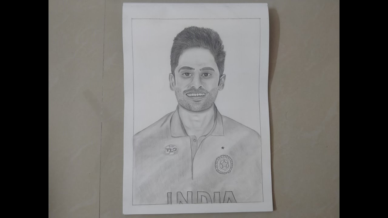 Suryakumar Yadav/drawing of suryakumar yadav/SKY/Surykumar Yadav ...