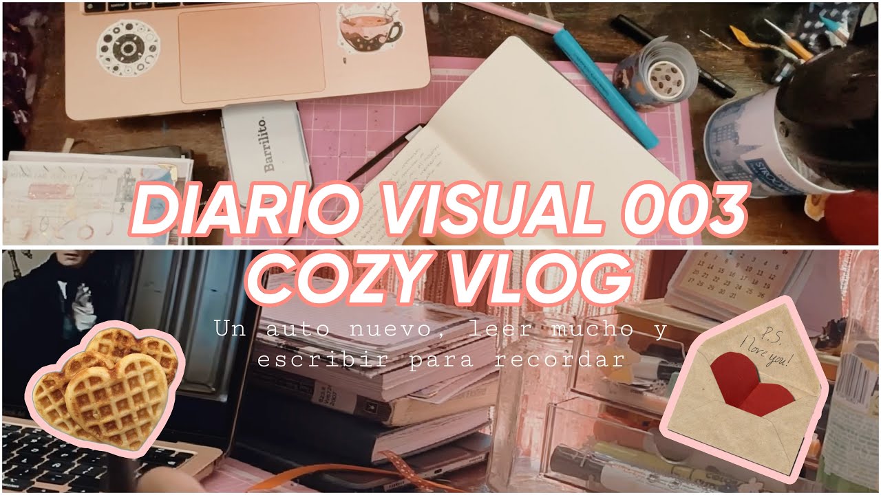 Vinilos, ataredecer, escribiendo y hablando de libros | Cozy Vlog - Diario visual 003 🌹 - YouTube