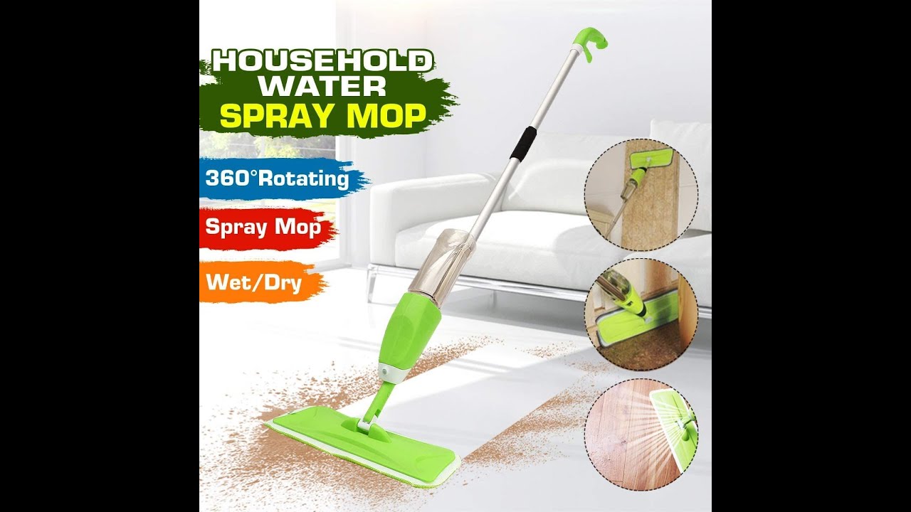 SPRAY MOP FOR EASY FLOOR CLEANING - YouTube
