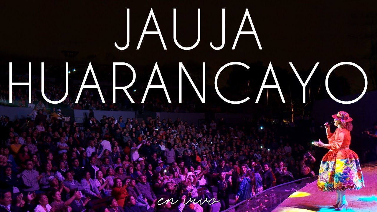Jauja / Huarancayo (En Vivo) - Amanda Portales - YouTube