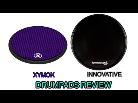 Xymox Low Pro & Innovative Drum Pad Review - YouTube