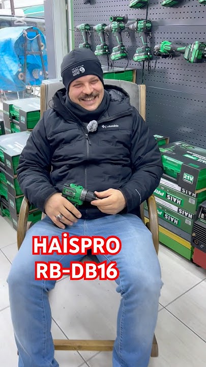 Haispro RB-DB16 #hais #haispro #matkap #vida #acisanmakine - YouTube