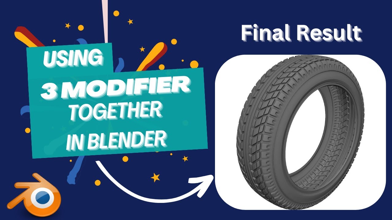 What if we use the 3 Modifier Together in Blender || Deepak Graphics ...