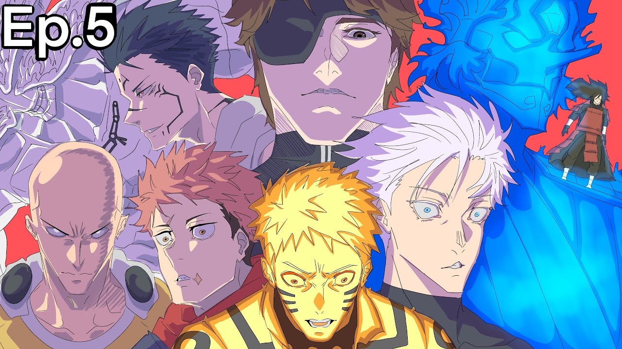 Anime hero VS Anime villain (Fan Animation) Ep.1 - Ep.5 - YouTube