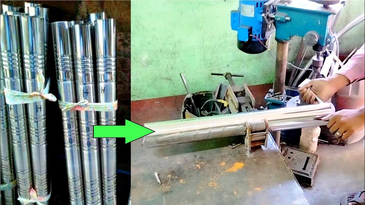 How To Make Ss Pipe Rinkal And Design Easy Step! - YouTube