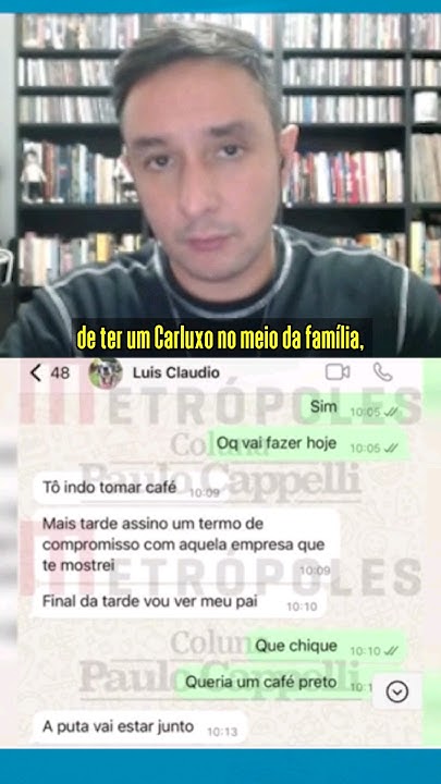 FILHO DE LULA CHAMA JANJA DE PUT* E OPORTUNISTA EM MENSAGENS DE ZAP #shorts - YouTube