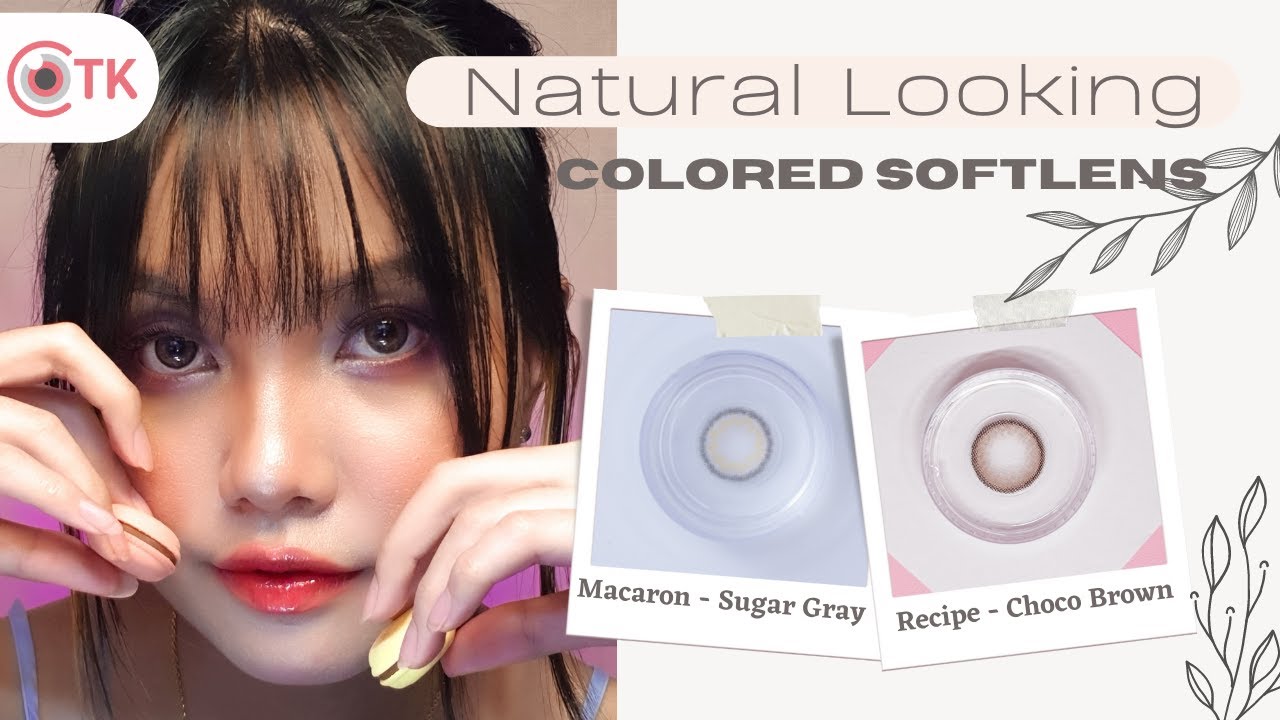 Spill Softlens Natural dari CTK Softlens || Macaron & Recipe - YouTube