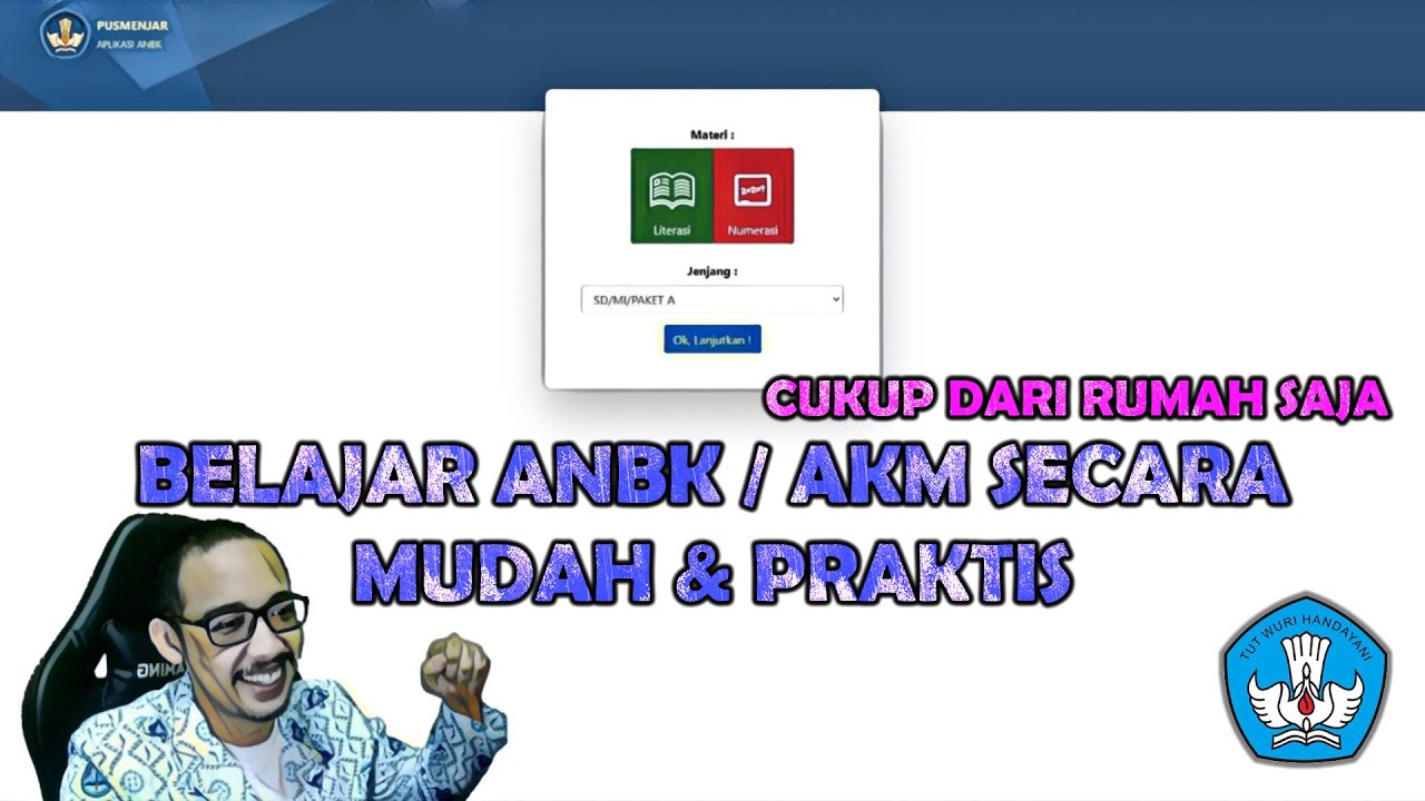 [Tutorial] Panduan Simulasi ANBK / AKM Secara Mandiri I Asesmen ...