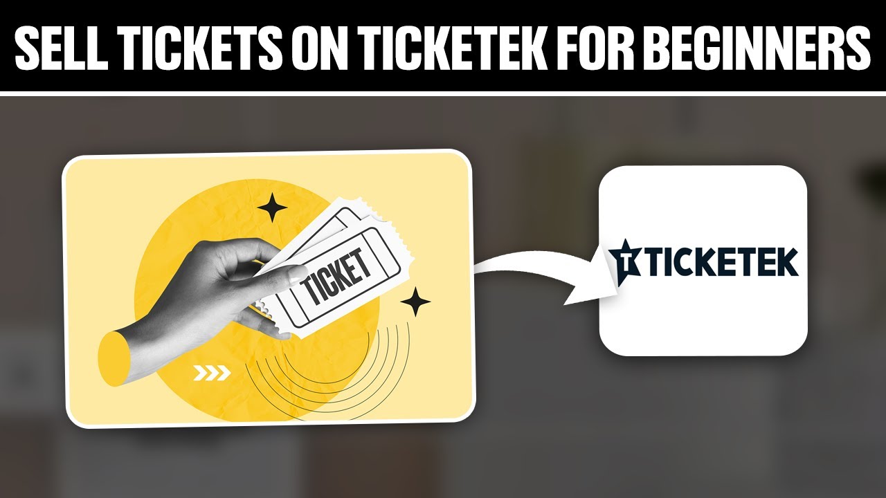 How To Sell Tickets on Ticketek For Beginners 2025! (Full Tutorial ...