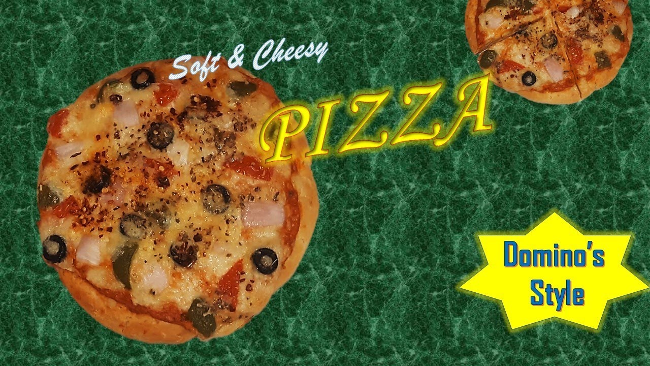 Homemade Pizza | घर पर पिज़्ज़ा कैसे बनाए | Domino's Style pizza ...