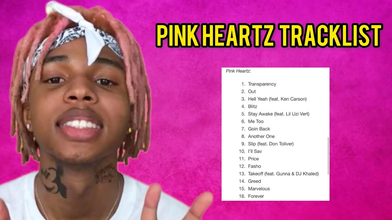 Sofaygo “Pink Heartz” Tracklist! - YouTube