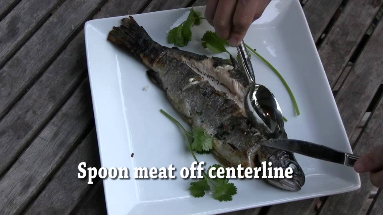 How to De-Bone a fish and impress friends - YouTube