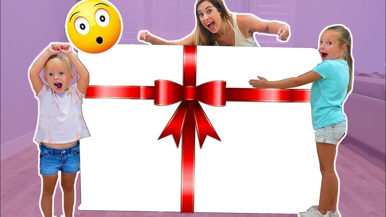 BIGGEST SURPRISE PRESENT EVER! 🎁 KIDS FREAK OUT! - YouTube