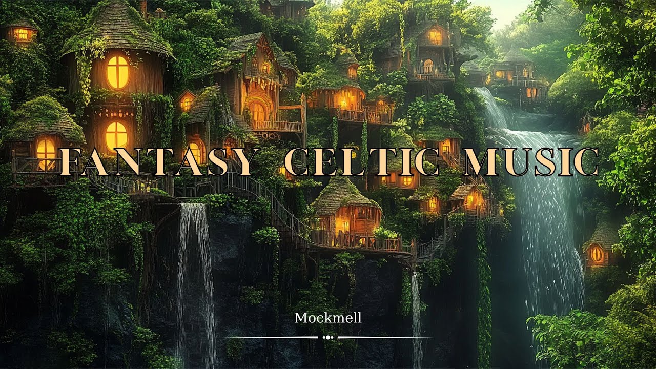 Celtic Forest Village | Relaxing Fantasy Celtic Music For Meditation ...