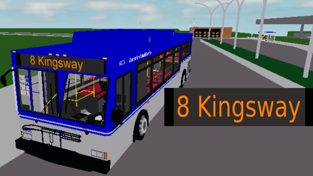 ETS Roblox Orion VII Hybrid on Route 8 Kingsway - YouTube