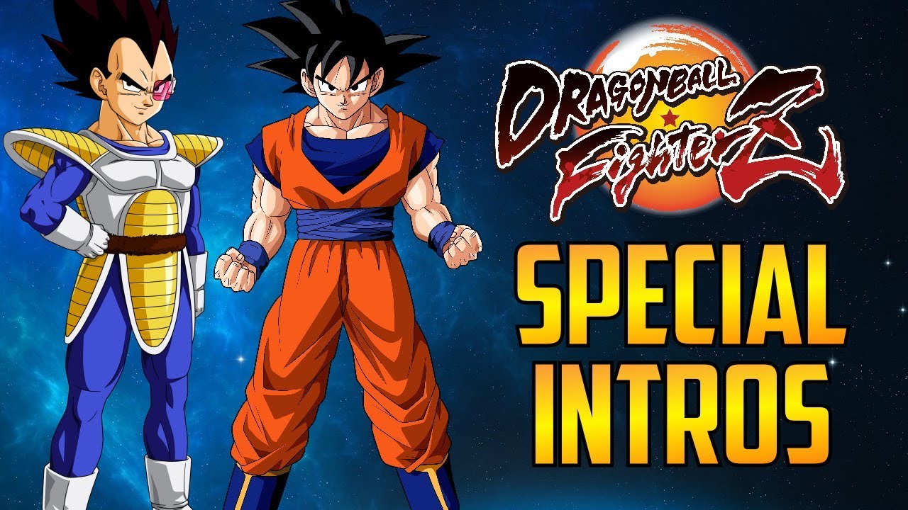 DBFZ Base Goku / Vegeta Special Intros, Dialogue & Dramatic Finish ...