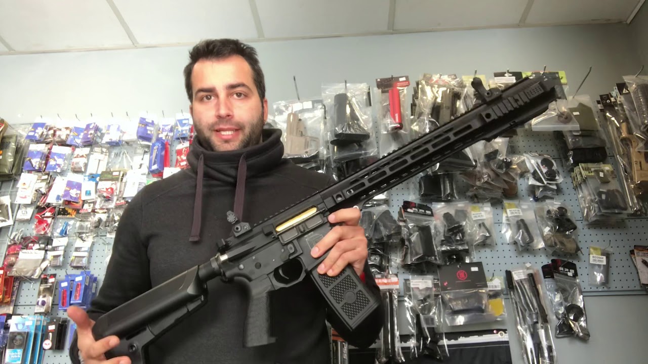 M4 G&P SAI GRY Airsoft North Custom - YouTube