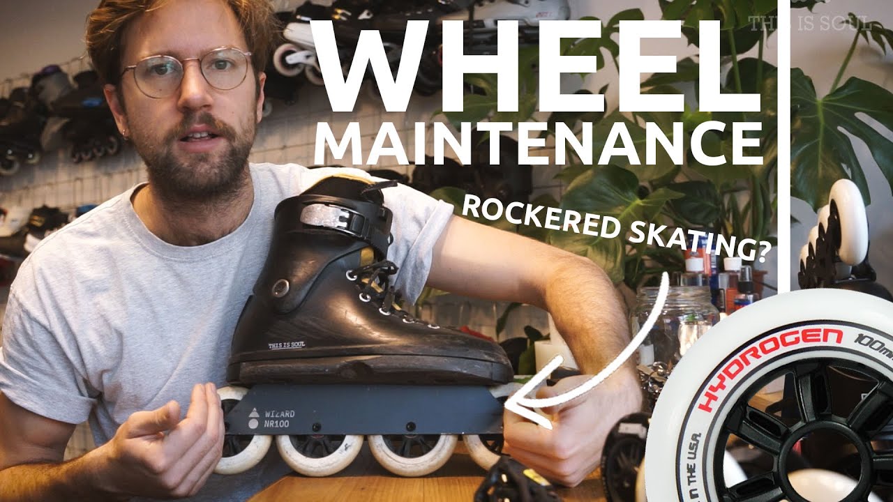 Skate Wheel Maintenance // Rockered Skating // Wizard Frames? - YouTube