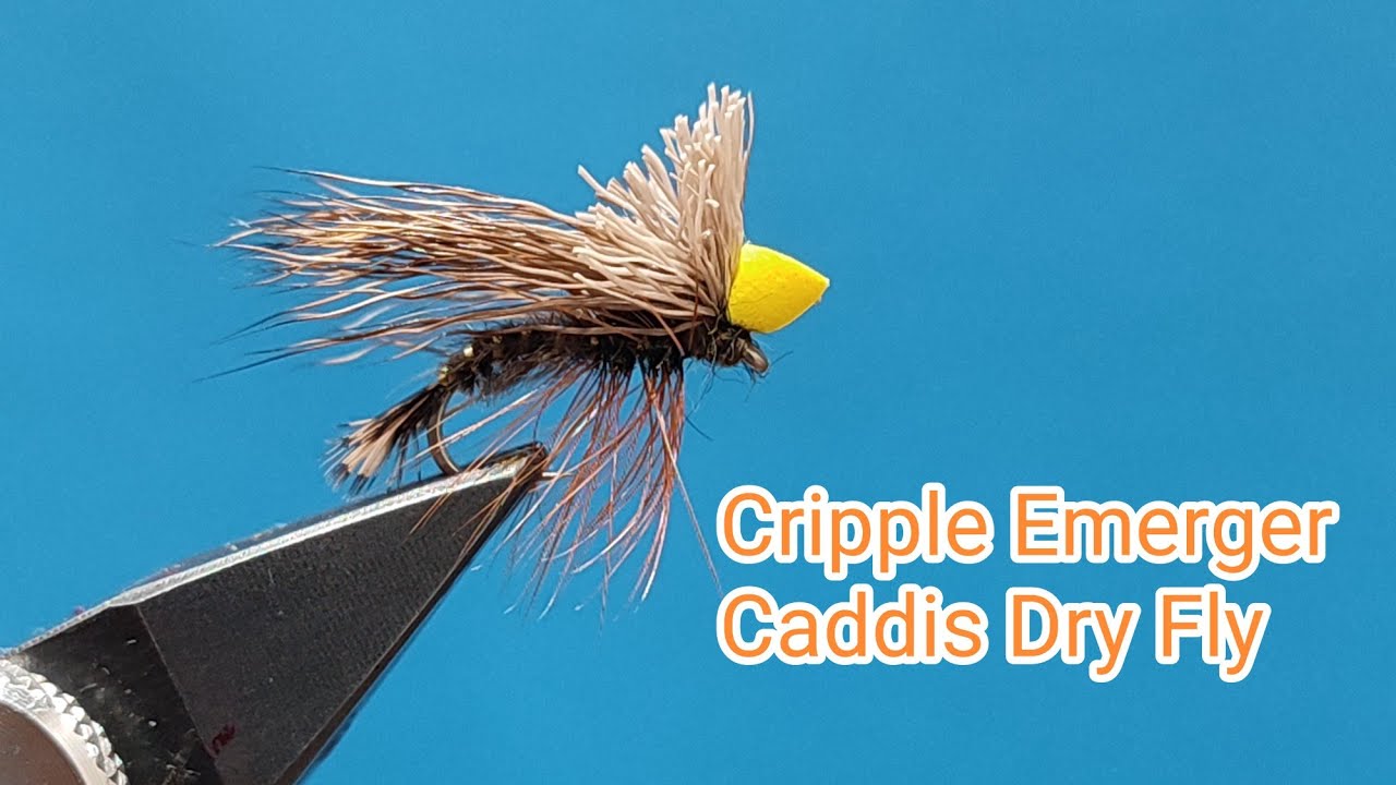 Dry Fly Tying - Cripple Emerger - YouTube